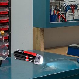 etc-shop Praktisches Multi Tool Schrauben Dreher Set Taschen Lampe 7 Aufsätze Licht Werkzeug kompakt