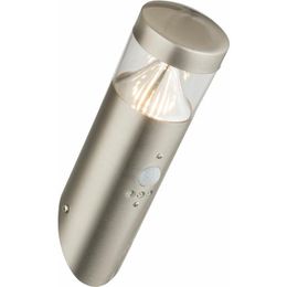 etc-shop 7W LED Edelstahl Außen Wand Leuchte Bewegungssensor Energie Spar Balkon Lampe