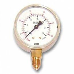 Arbeitsdruckmanometer (Argon-CO2), für Druckregler zu Stahlflasche, 1 Stk. Packung - sb ø 63mm - ELMAG