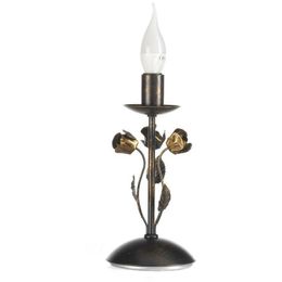 Onli Lighting - Onli carolina Blumendesign-Tischlampe, Bronze