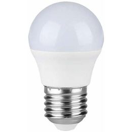 etc-shop Led Leuchtmittel 3,7 Watt 320 Lumen Glühbirne warmweiß Leuchtmittel Lampe E27 Fassung, Kunststoff weiß, DxH 4,5x8 cm