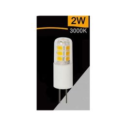 Meditrade GmbH Trade Shop Traesio - led glühbirne G4 ac/dc 12V 2 watt 250 lm licht 3000K 6500K 4000K SPARDC-G4-2W-002 Warmes Weiß - Warmes Weiß