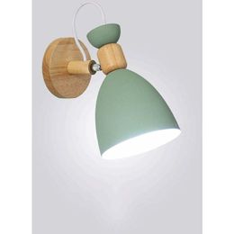 LED-Wandleuchte mit E27-Fassung, Zuhause, Wohnzimmer, Arbeitszimmer, Dekoration, Lampen, modernes, minimalistisches Schlafzimmer, Nachttischlampe,