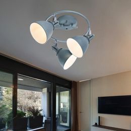 etc-shop Decken Lampe Rondell Spot Beleuchtung Wohn Zimmer Strahler verstellbar im Set inkl. led Leuchtmittel
