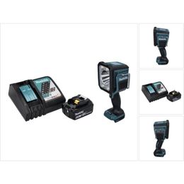 Makita DML 812 RG1 Akku LED Handstrahler Taschen Lampe 18 V 1250 lm + 1x Akku 6,0 Ah + Ladegerät