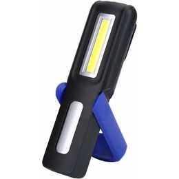 Minkurow - Cob Handlampe LED-Licht usb wiederaufladbare Cob Arbeitslampe Multifunktions-Taschenlampe mit Haken zum Aufhängen, magnetische Halterungen