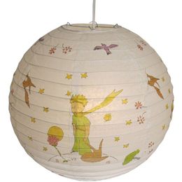 Niermann Papier Lampenschirm fürs Kinderzimmer mit Der kleine Prinz Motiv