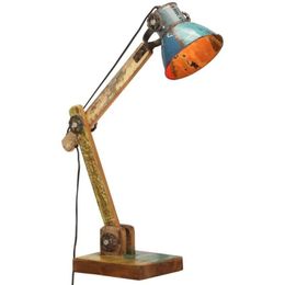 Bonnevie - Schreibtischlampe Industrie-Stil Mehrfarbig Rund 23x18x95cm E27 vidaXL39171