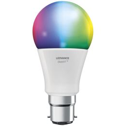 LEDVANCE - Smarte LED-Lampe mit WiFi Technologie, Sockel B22d, Dimmbar, Lichtfarbe änderbar (2700-6500K), rgb Farben änderbar, ersetzt Glühlampen mit