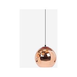 Moderne Einfachheit Einzelkopf Wohnzimmer E27/E26 Verchromte Spiegelkugel Pendelleuchte Industrielle Kreative Linie Lampe Bar Globus Hängende
