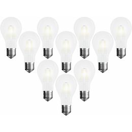 LED-Lampe VT-2047 Frost, E27, eek: e, 7 w, 840 lm, 2700 k, 10 Stück - V-TAC