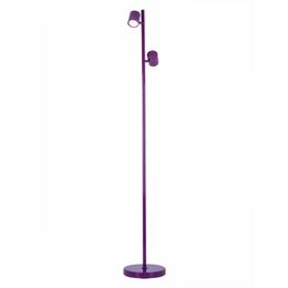 6 Watt led Steh Stand Lese Lampe Leuchte Spots beweglich Stahl violett Eglo 13506