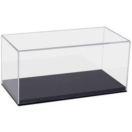 46803 Acryl Vitrine für Modellautos, Figuren, 30 x 15 x 14 cm - HMF