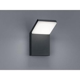 Trio Moderne led Außenwandleuchte pearl Downlight aus stabilem alu in Anthrazit IP54