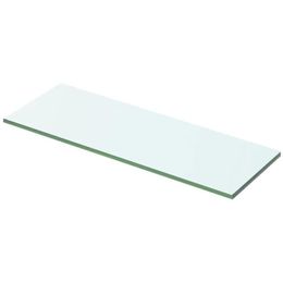 Wandregale，Regalboden，Wandboard Glas Transparent 50 cm x 12 cm VCWS994546 MAISONCHIC