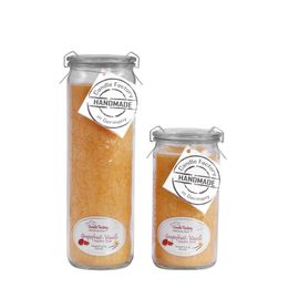Candle Factory - Kerzen-Set Grapefruit Vanille Big + Mini Jumbo Duftkerze