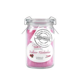 Baby Jumbo Erdbeer-Rhabarber Duftkerze Dekokerze 308024 - Candle Factory