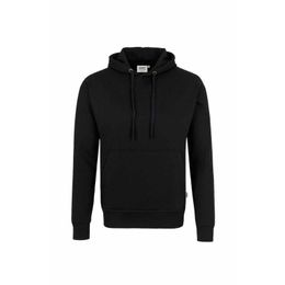 HAKRO - Kapuzen-Sweatshirt Premium 601 Gr. m schwarz - schwarz