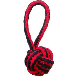 Hundespielzeug Nuts for Knots - Knotenball mit Griff - Happypet