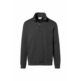 HAKRO - Zip Sweatshirt Premium 451 Gr. l anthrazit - anthrazit