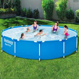 Swimmingpool mit Rahmen Steel Pro 366x76 cm - Prolenta Premium