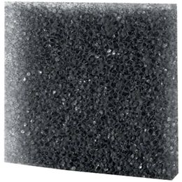 Filterschaum grob, 50x50x5 cm, schwarz - HOBBY
