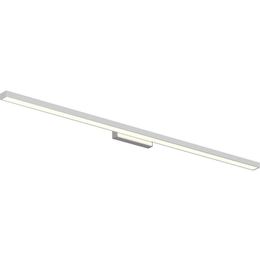 LINDBY - Alenia LED-Bad- und Spiegelleuchte, 120 cm - weiß, chrom