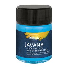 Kreul - Javana Stoffmalfarbe für helle und dunkle Stoffe hellblau 50 ml Textiles Gestalten
