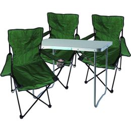 Mojawo 4-teiliges Campingmöbel Set Gün-MMC330871+3xMPO2432