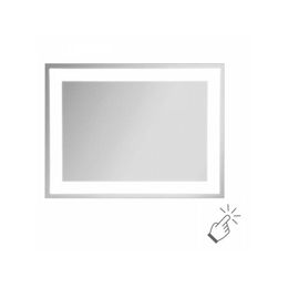 Led Badezimmerspiegel Silber 80 cm Badmöbel P5 Spiegel Badspiegel mit LED-7209112 - Lanzet
