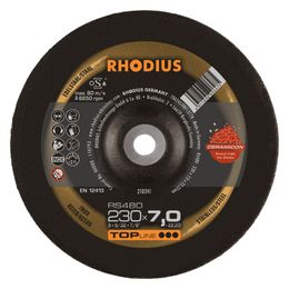 Rhodius Abrasives - rhodius RS480, 10 Stück, 230 x 7,0 mm, Schruppscheibe