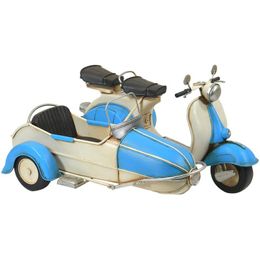 Signes Grimalt - Scooter -Figur mit Beifahrfahrzeugen Modellismus Blau terrestrische Fahrzeuge - 17x32x23cm - Azul
