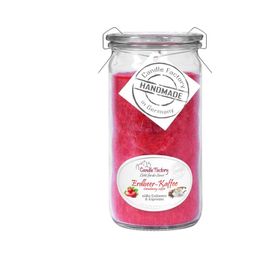 Candle Factory - Mini Jumbo Erdbeer-Kaffee Duftkerze Dekokerze 307133