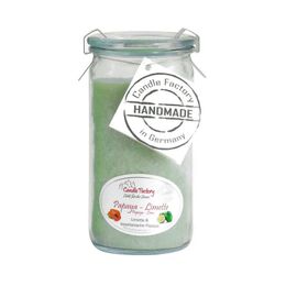 Candle Factory - Mini Jumbo Papaya-Limette Duftkerze Dekokerze 307104