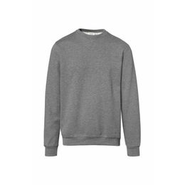 Sweatshirt Premium 471 Gr. xl grau-meliert - grau-meliert - HAKRO