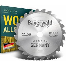 BAYERWALD WERKZEUGE Hm Kreissägeblatt - 209 x 2.6/1.6 x 30 Z24 wz neg.