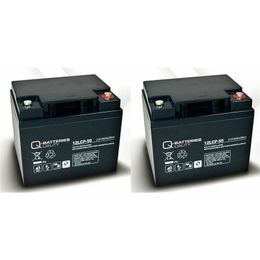 Ersatzakku für Invacare Orion Elektromobil 24V 2 x 12V 50Ah agm Batterie