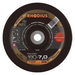 Rhodius Abrasives - rhodius RS480, 10 Stück, 180 x 7,0 mm, Schruppscheibe
