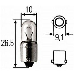 Hella Halogen Glühlampe 24V 7,5W BA9S Heavy Duty