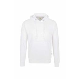 HAKRO - Kapuzen-Sweatshirt Premium 601 Gr. m weiß - weiß