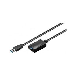 goobay - USB3 ACTIVE-5,0 - usb 3.0 Kabel, a Stecker auf a Buchse, 5 m (95727)