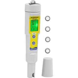 STEINBERG SYSTEMS PH-Messgerät 0 - 14 pH lcd Temperatur 0 - 50 °c Pooltestgerät pH-Wert-Tester