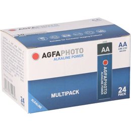 Agfaphoto Batterie Alkaline Mignon AA LR06 1.5V 24 Stück