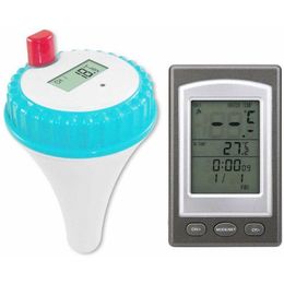 Kabelloses digitales Poolthermometer mit LCD-Empfänger zur Anzeige der Wassertemperatur