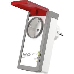AVM Fritzdect dect 210 Smart Plug 3450 w Grau, Rot, Weiß