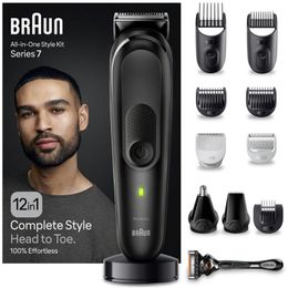 Braun MultiGroomingKit MGK7460 All-In-One Styling Set, Bart&Harrtrimmer