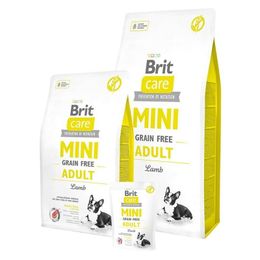 Brita Brit Care Mini Grain Free Adult Lamb – Trockenfutter für Hunde – Lamm 2 kg