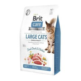 Brita - brit Care Grain-Free Adult Large Cats – Trockenfutter für Katzen – 2 kg