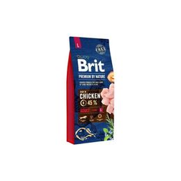 Brita - brit Premium by Nature Chicken Large Adult – Trockenfutter für Hunde – 8 kg