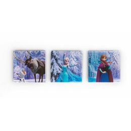 Disney - Frozen Leinwandbilder Set/3st 90x30cm - Mehrfarbig